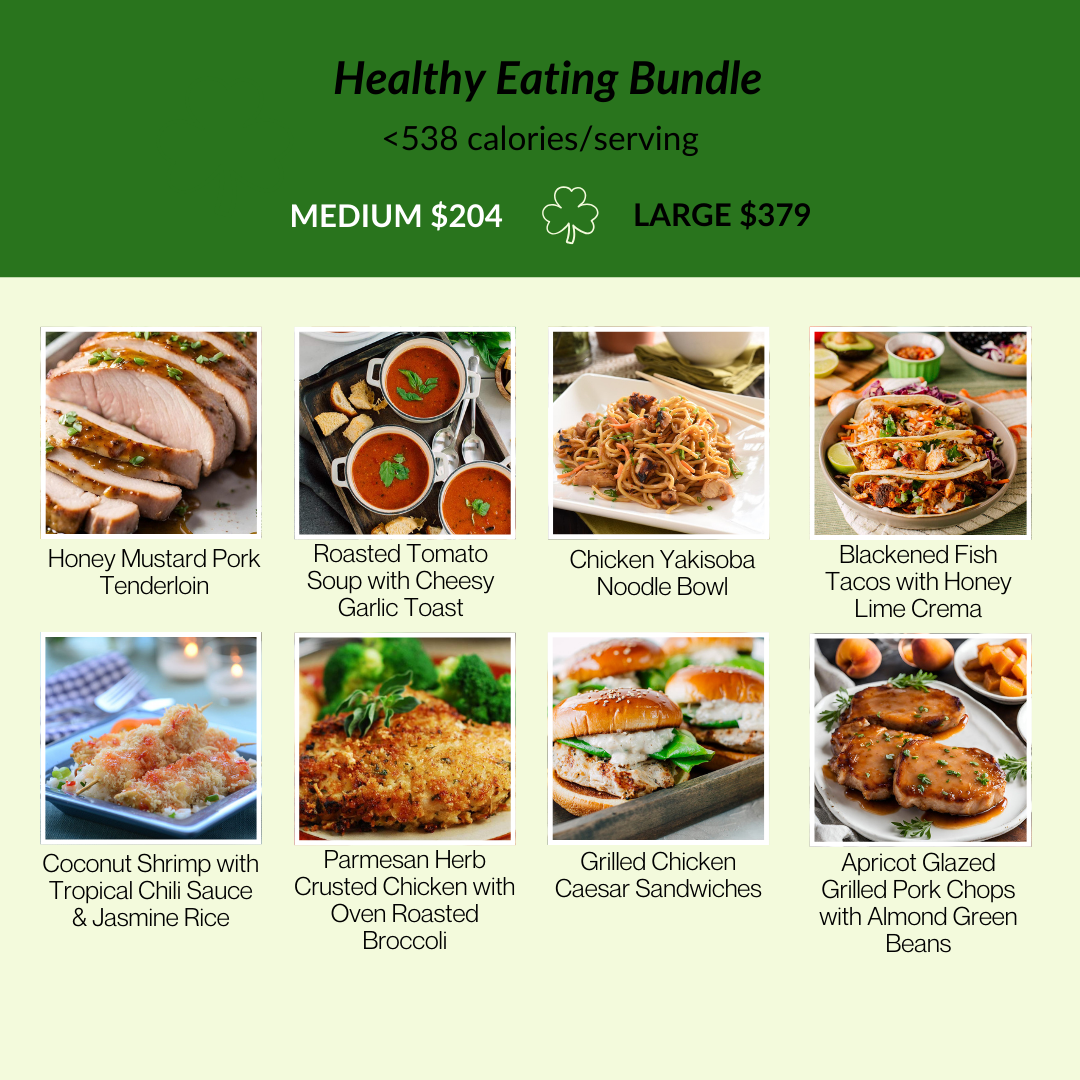 March MEDIUM Healthy Eating Bundle (8 meals) | Dream Dinners Pearland